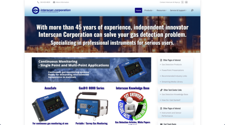 Interscan Corporation Unveils Redesigned Website - Interscan | Fixed ...